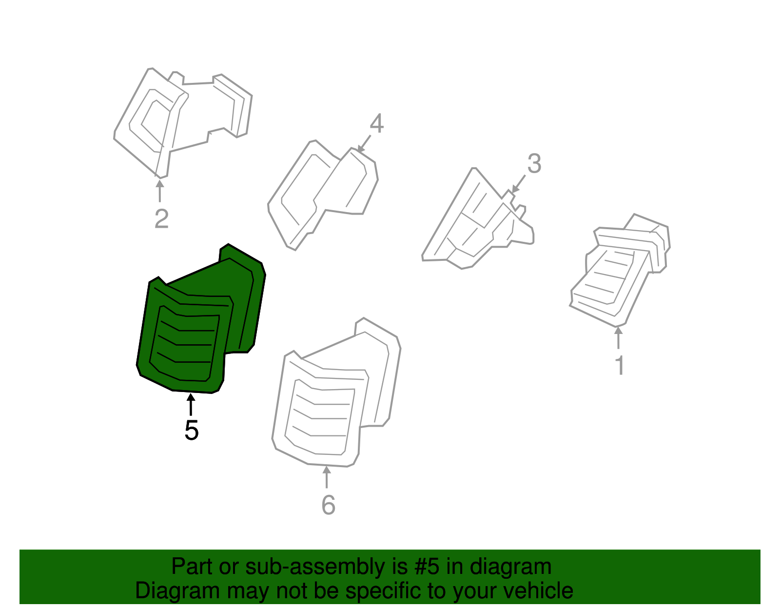 2016-2024 Volvo Upper Grille 31497124 | TascaParts.com
