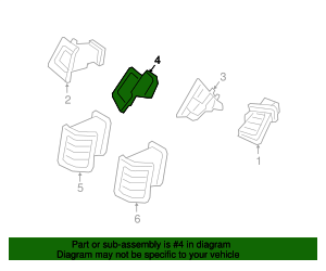 32277962 - Louver 2017-2023 Volvo XC90 | AutoNationParts.com