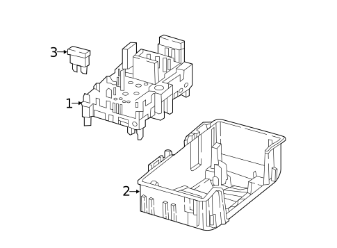 Flasher Units, Fuses, & Circuit Breakers for 2021 Mercedes-Benz GLC 300 ...