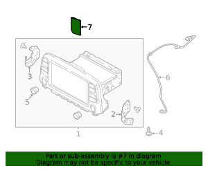 2019-2021 Hyundai Kona Memory Card 96554-J9111 | OEM Parts Online