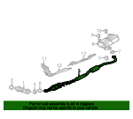 1570c403 - Intermediate Pipe 2014-2018 Mitsubishi Outlander ...