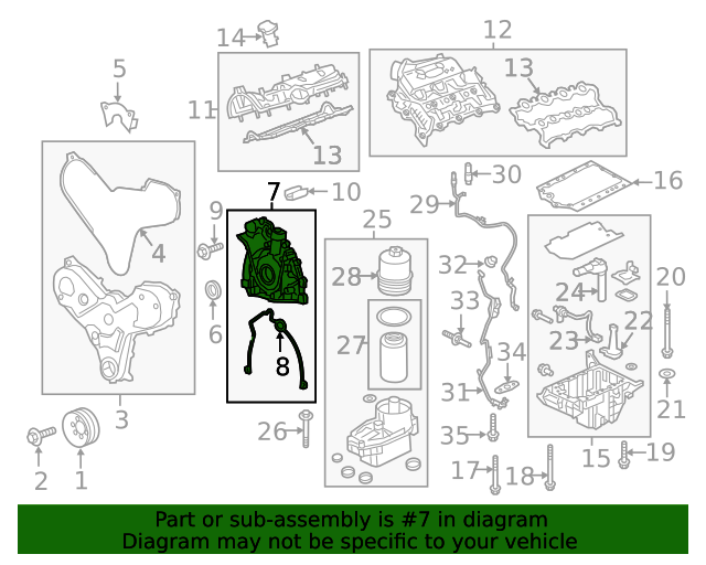 Genuine OEM Oil Pump Part# LR096231 Fits 2016-2021 Land Rover: Up To 35 ...