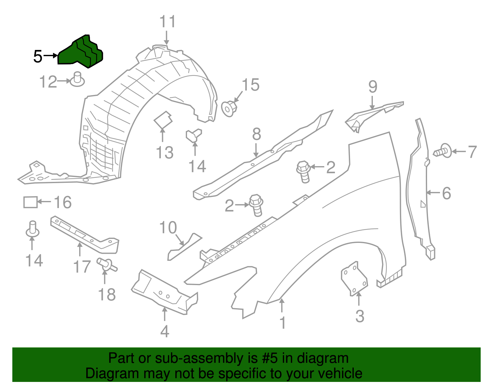 63134-3TA1A - High-Quality Baffle Plate for 2013-2023 Nissan ...