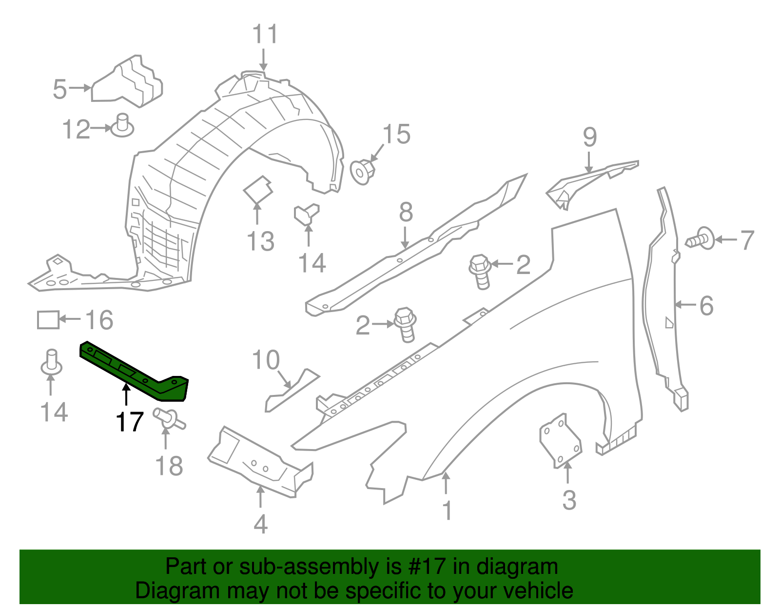 2016-2023 Nissan Maxima Lower Extension 63864-4RA0A | Ziegler Nissan of ...