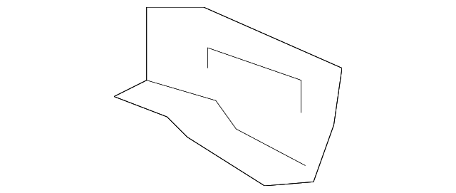 2017-2020 Hyundai Elantra Rail Cover Reinforcement 65662-F2000 | OEM ...