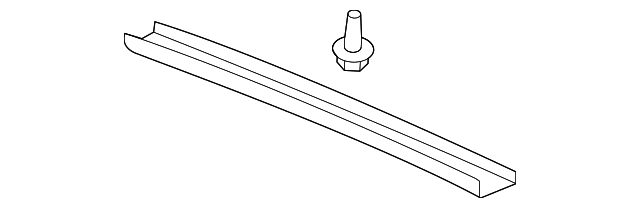 Genuine OEM Acura - Garnish Assembly*NH556L* Part# 84443-STX-A02ZC ...