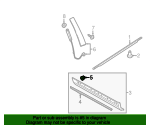 2013-2024 Ford Lower Molding Retainer -W716352-S300 | TascaParts.com
