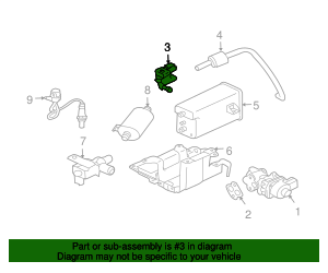 MN187611 - Solenoid Valve 2006-2020 Mitsubishi | Mitsubishi Direct Parts