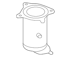 2010 Ford Catalytic Converter - Driver's Side (LH) AE5Z-5E213-B ...