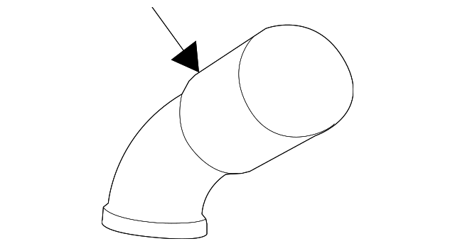 8692401 - Outlet Pipe - 2004-2016 Volvo | Volvo OEM Parts Direct