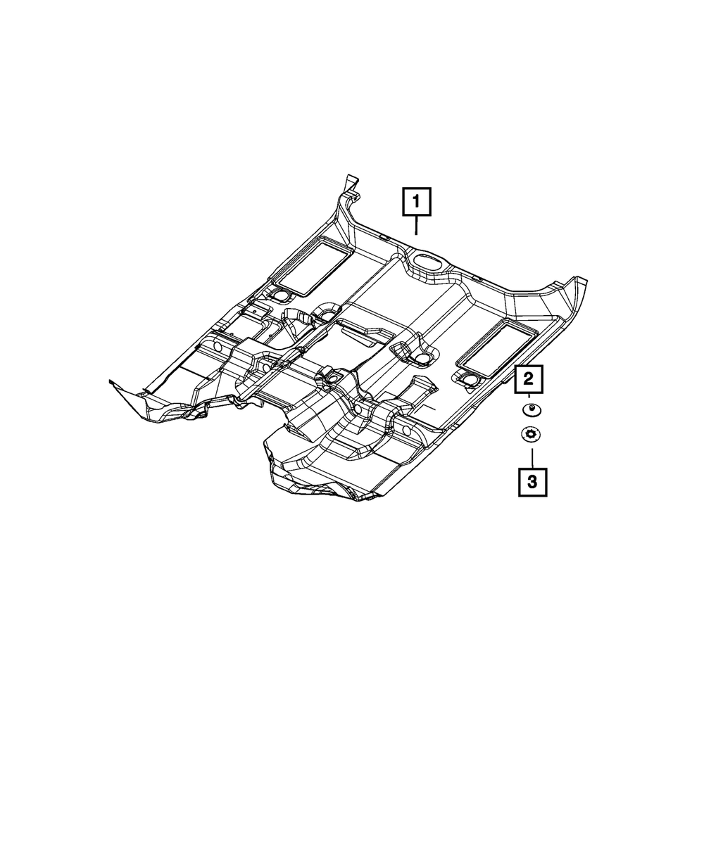 2019-2024 Ram 3500 Complete Floor Covering 7QY23TX7AA | Mopar eStore