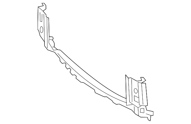 117-885-25-22 - Lower Grille Lower Bracket 2014-2016 Mercedes-Benz ...