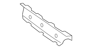 2014-2019 Mercedes-Benz Air Deflector 117-888-07-38 | MB OEM Parts