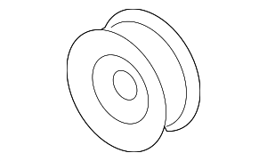 Genuine OEM Ford Part - Idler Pulley 4G7Z-6C348-AA | Genuine OEM Ford ...