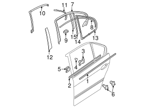 1997-2003 BMW Frame left 51-34-8-186-183 | AutoNationParts.com