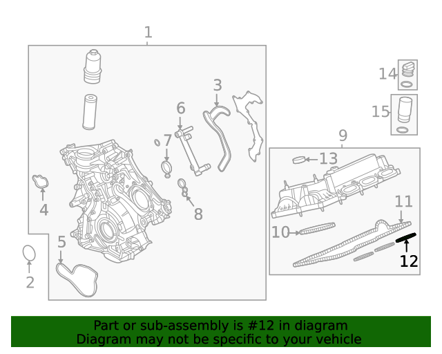 JT4Z-6584-A - Valve Cover Gasket 2018-2023 Ford | Ford Parts Direct
