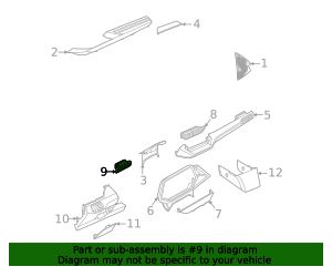 2023 Volkswagen ID.4 Air Vent 11K-858-415-B-OEB | OEM Parts Online