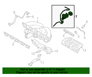 2018-2024 Audi Control Valve 07K-145-675-H | Audi USA Parts