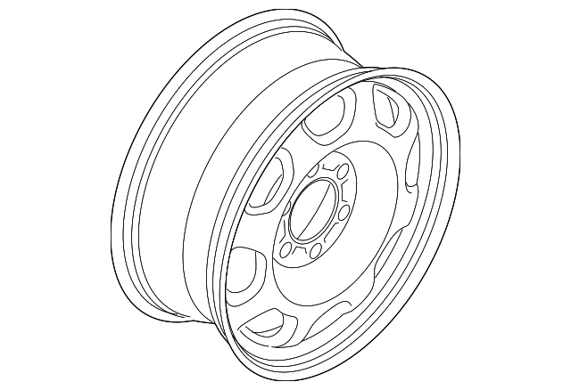 2015-2025 Ford F-150 Wheel, Steel FL3Z-1015-A | OEM Parts Online