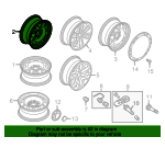 FL3Z-1015-A - Wheel, Steel 2015-2025 Ford F-150 | Ford Parts Direct