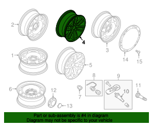 2015-2020 Ford F-150 Wheel, Alloy FL3Z-1007-A | TascaParts.com