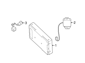 2013 Nissan Pathfinder Control Module 28383-3JA0B | Parts for Nissans