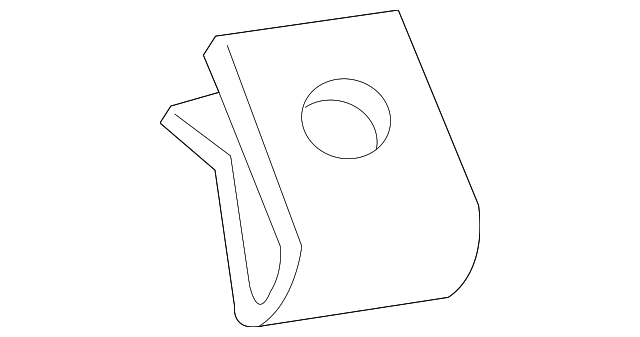 Genuine OEM Ford Part - Upper Molding Clip W790449-S900 | Genuine OEM ...