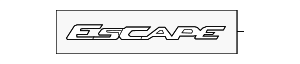 2017-2019 Ford Escape OEM NEW 2017-2019 Ford Escape Escape Nameplate ...