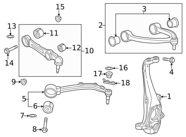 2021-2024 Genesis Knuckle 51711-T1500 | OEM Parts Online