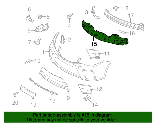 86520-1M300 - Absorber 2010-2013 Kia Forte Koup | Kia.Parts Store