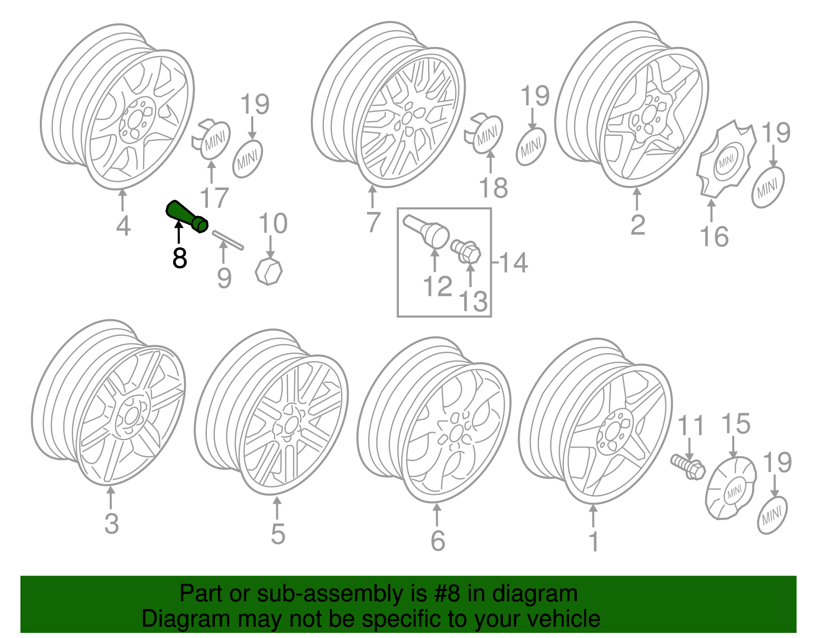 36-14-6-792-829 - Tire Pressure Monitoring System Sensor Valve Assembly ...