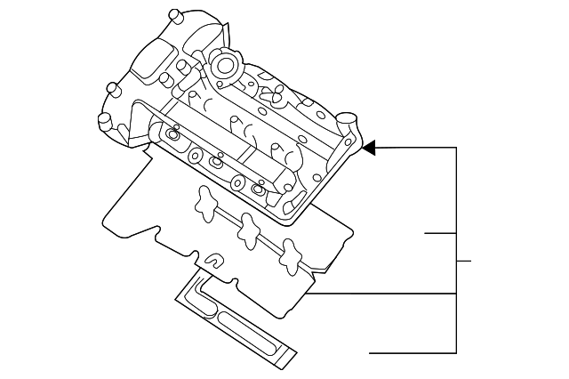 22420-3C150 - Valve Cover 2011-2012 Kia | Genuine Kia Parts