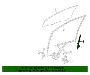 67403-06141 - Rear Guide - 2018-2024 Toyota | OEM Genuine Toyota Parts