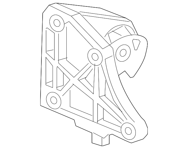 2014-2016 Chevrolet Spark EV Engine Mount 95024458 | TascaParts.com