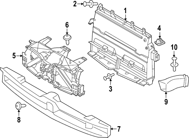 Genuine BMW 51-74-8-738-428 | Upper Duct | FREE Shipping on Most Orders ...
