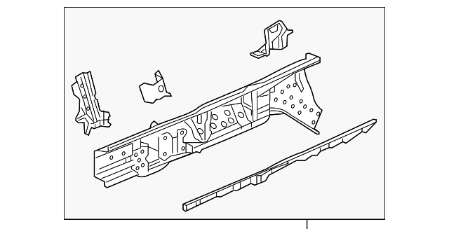 84331131 GM Front Compartment Side Rail | GM Parts Store