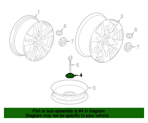 74651-T6Z-A00 - Adapter Anchor Bolt - 2017-2020 Honda Ridgeline ...