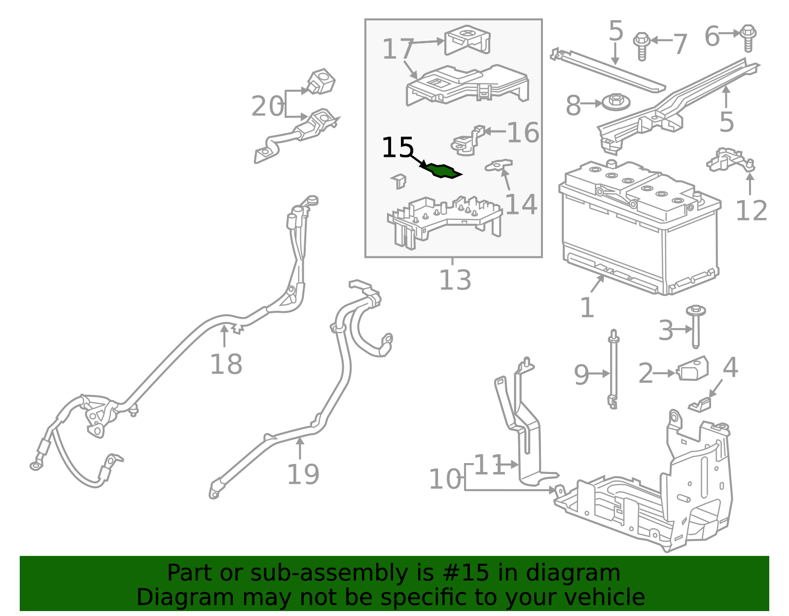 2017-2024 GM 250 Amp Multi-Purpose Fuse 84116255 GM | GMPartsDirect.com