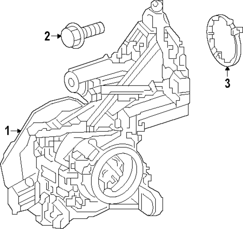 16032-F0040 - Water Pump Housing 2023-2025 Toyota | Longo Toyota Parts