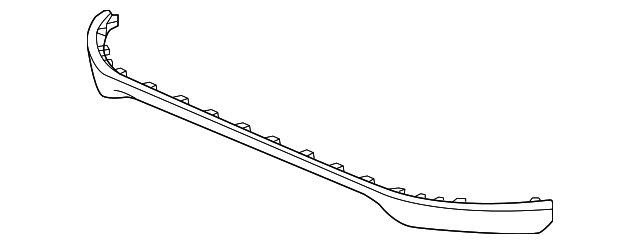 2016-2018 Honda HR-V Spoiler, Front Bumper Air 71110-T7A-000 | Honda ...