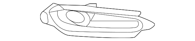 2019-2020 Honda HR-V Outer Grille 71105-T8N-T50 | Honda Factory Parts