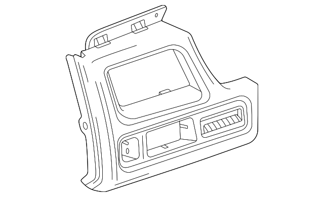 2021-2023 GM Trim Pad 84745548 | GMPartsDirect.com