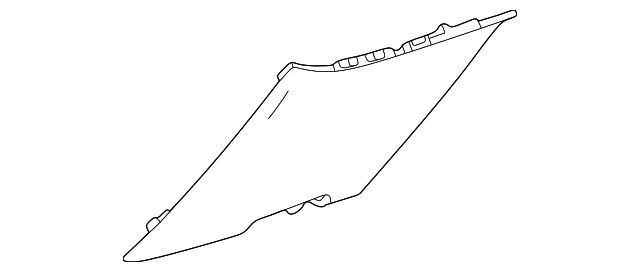 2021-2024 GM Very Dark Atmosphere Driver Side Instrument Panel Lower ...