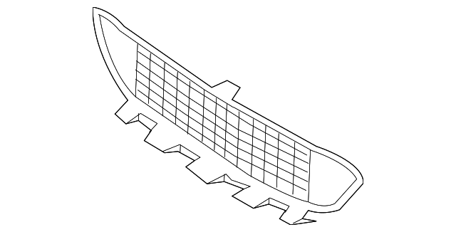 51118068124 - 2013-2019 BMW Lower Grille (51-11-8-068-124) | BMW of ...