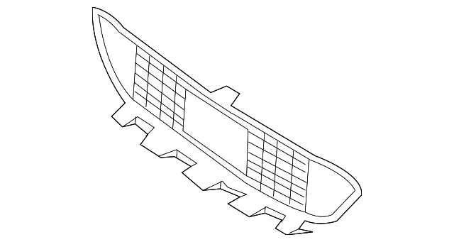 Genuine BMW 51-11-8-068-135 | Lower Grille | FREE Shipping on Most ...