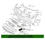 51117266196 - 2012-2021 BMW Upper Bracket Deformation Element (51-11-7 ...