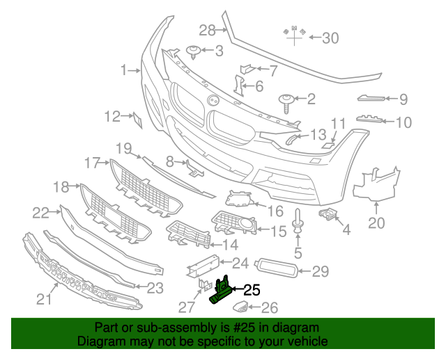 Genuine BMW 51-11-8-051-190 | Bracket | FREE Shipping on Most Orders ...