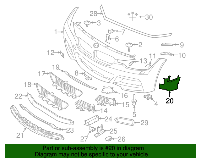 Genuine BMW 51-11-8-054-163 | Support Panel | FREE Shipping on Most ...