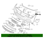 2012-2019 BMW Bumper Cover Side Bracket 51-11-7-279-711 ...