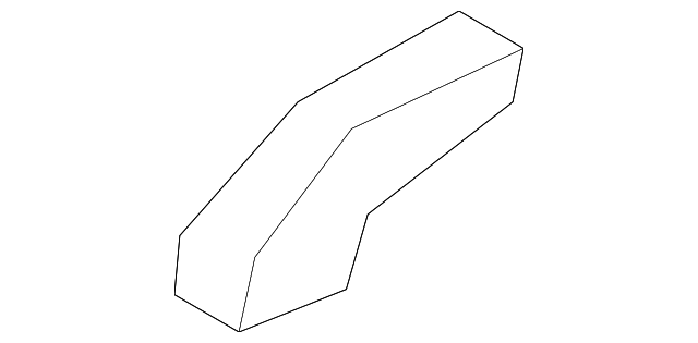 51117296329 - 2012-2018 BMW Bumper Cover Support Rail (51-11-7-296-329 ...